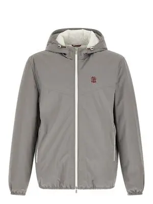 Brunello Cucinelli BRUNELLO CUCINELLI Thermore Padded Windproof Jacket Gray