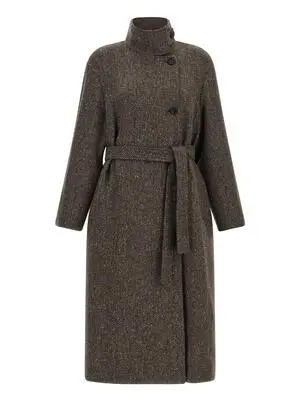 Brunello Cucinelli BRUNELLO CUCINELLI Sparkling Coat Brown