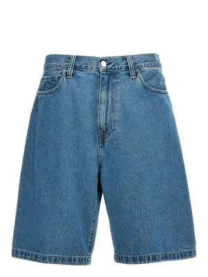 Carhartt Work In Progress Landon Cotton Denim Bermuda Shorts - Blue