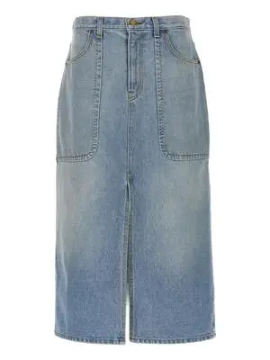 B SIDES B SIDES Hill Denim Skirt