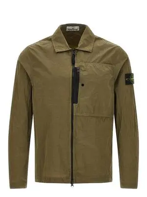 Stone Island 120004' Overshirt - Green