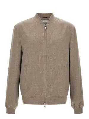 BRUNELLO CUCINELLI BRUNELLO CUCINELLI Cashmere Bomber Jacket