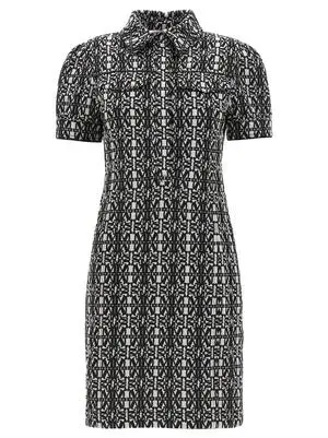 MAX MARA MAX MARA Cesy Jacquard Logo Dress