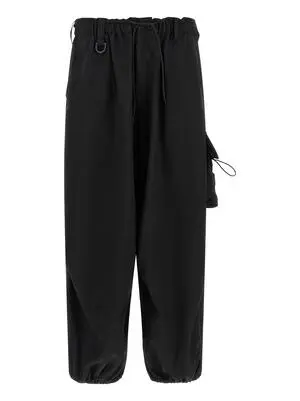 Y3 Technical Fabric Cargo Pants - Black