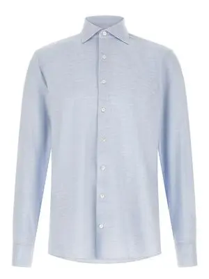 BORRIELLO NAPOLI Marechiaro Collar Shirt