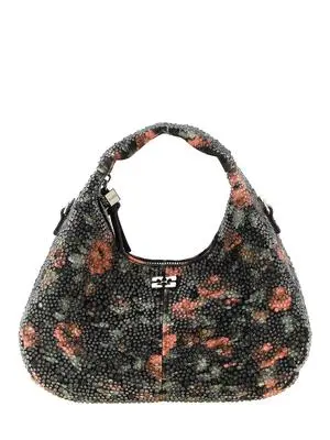 GANNI 'mini Hobo Flowers' Handbag Multi