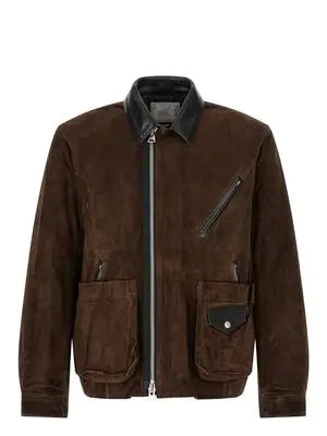 SACAI SACAI Suede Blouson