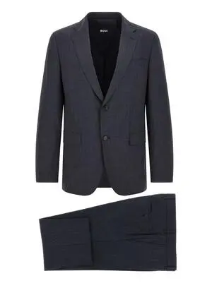Hugo Boss P-huge-2pcs-flwg-263' Dress - Blue