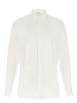 Pal Zileri Tuxedo Shirt Ceremony Line - White