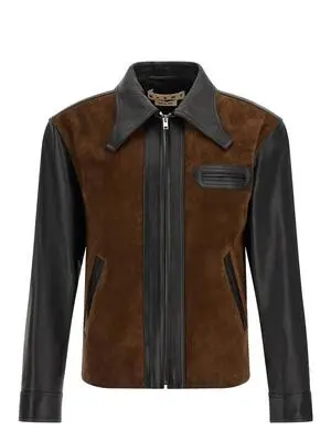Marni Leather Jacket - Multi