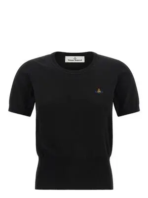 VIVIENNE WESTWOOD Bea Short-sleeved Top - Black