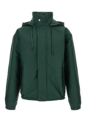 Gucci Reversible Ripstop Cotton Jacket - Green