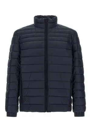 Hugo Boss Quilted Down Jacket - Blue