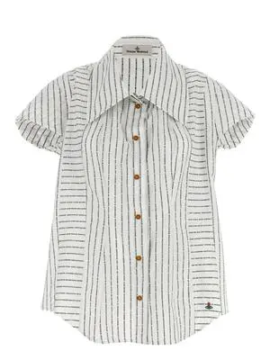 VIVIENNE WESTWOOD VIVIENNE WESTWOOD Twisted Bagatelle Shirt White/black