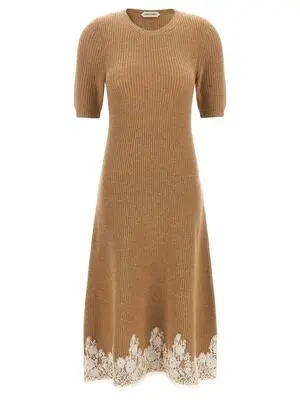 ALBERTA FERRETTI ALBERTA FERRETTI Lace Hem Dress