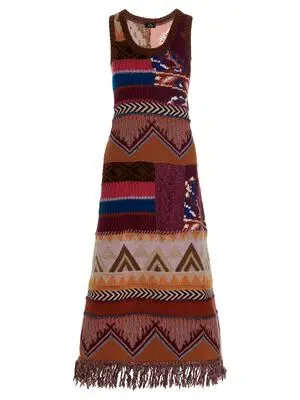 Etro ETRO Elena Knit Long Dress Multi