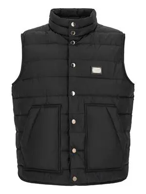 Dolce & Gabbana Essential Quilted Vest - Black