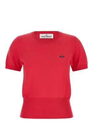 VIVIENNE WESTWOOD VIVIENNE WESTWOOD Bea Short Sleeve Top Red