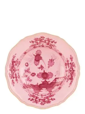 GINORI 1735 Oriente Italiano Soup Plate - Pink