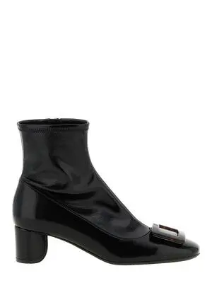 ROGER VIVIER Belle Vivier Ankle Boots - Black