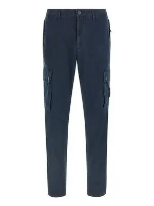 Stone Island Cargo Trousers - Blue