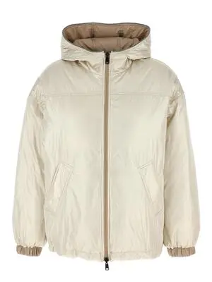 BRUNELLO CUCINELLI BRUNELLO CUCINELLI Laminated Reversible Down Jacket
