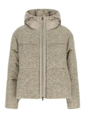 Herno Feather Padded Jacket - Beige