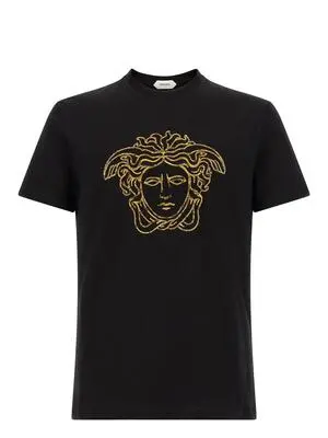 Versace Medusa' T-shirt - Black