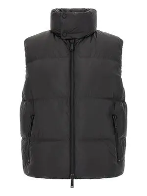 Dsquared2 Upside Down Puffer Vest - Black