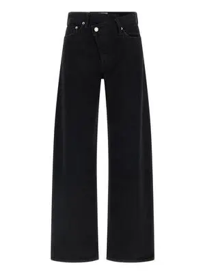 AGOLDE Arc Criss Cross Jeans - Black