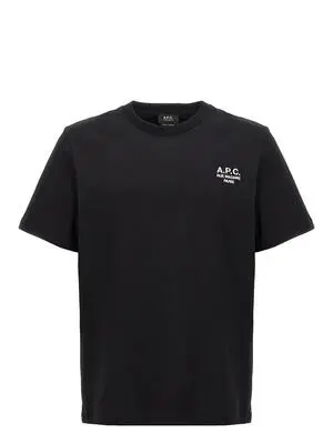 A.p.c. Standard Rue Madame' T-shirt - Black