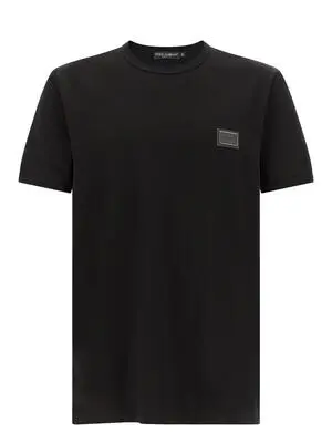 DOLCE & GABBANA Metal Plate T-shirt