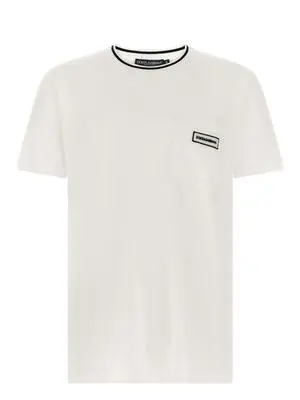Dolce & Gabbana Logo Pocket T-shirt - White