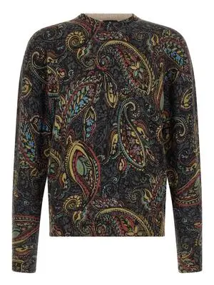 Etro Paisley Wool Sweater - Multi