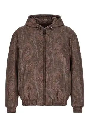 Etro Arnica Bomber Jacket - Brown