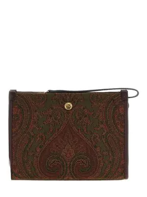 Etro ETRO Medium Jacquard Pouch Multi