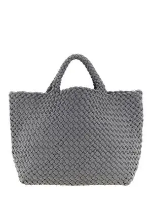 NAGHEDI NAGHEDI St. Barths Double Weave Shopping Bag Gray
