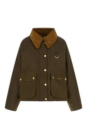Barbour BARBOUR Modern Spey Waxed Cotton Jacket Green
