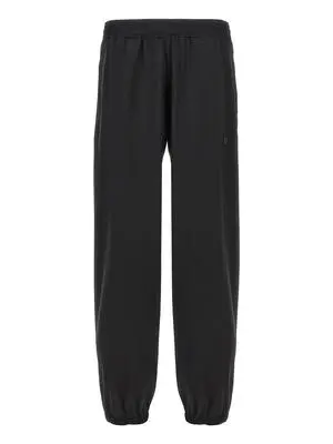 Givenchy Logo Placcetta Wool Trousers - Black