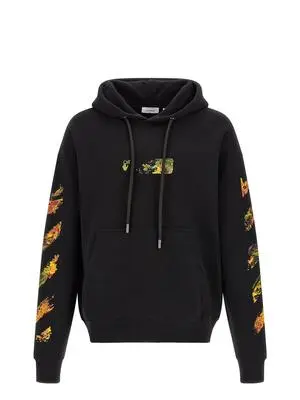 Off-White Spices Arrow Skate Hoodie - Black