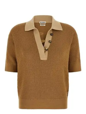 J.W.ANDERSON Waffle Stitch Shirt - Beige