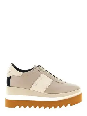 Stella McCartney Sneak-elyse Platform Sneakers - Beige