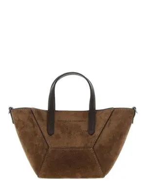 Brunello Cucinelli BRUNELLO CUCINELLI BC Duo Mini Handbag Brown