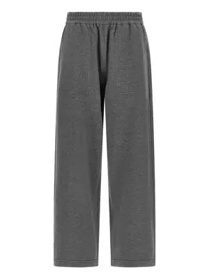 Brunello Cucinelli BRUNELLO CUCINELLI Wide Leg Joggers Gray