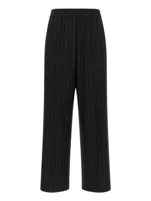 BRUNELLO CUCINELLI BRUNELLO CUCINELLI Micro Sequin Pinstripe Trousers