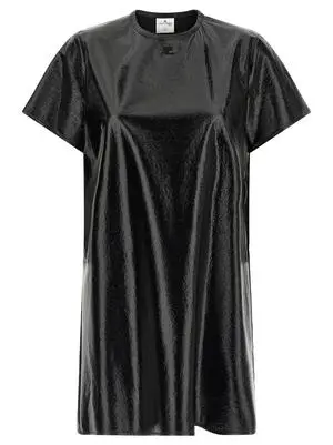COURREGES Vinyl Dress - Black