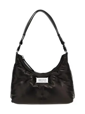 MAISON MARGIELA Glam Slam Hobo Shoulder Bag - Black