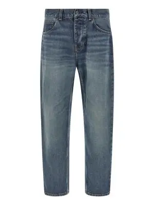 Carhartt Work In Progress Newel Denim Trousers - Blue