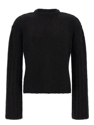 Rick Owens Silk And Cashmere Sweater - Black