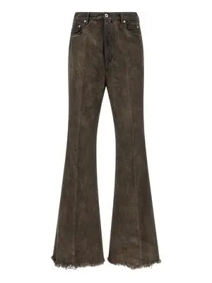 Rick Owens Bolan Bootcut Jeans - Gray